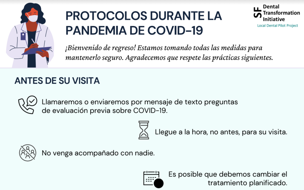 CavityFree SF COVID-19 protocols